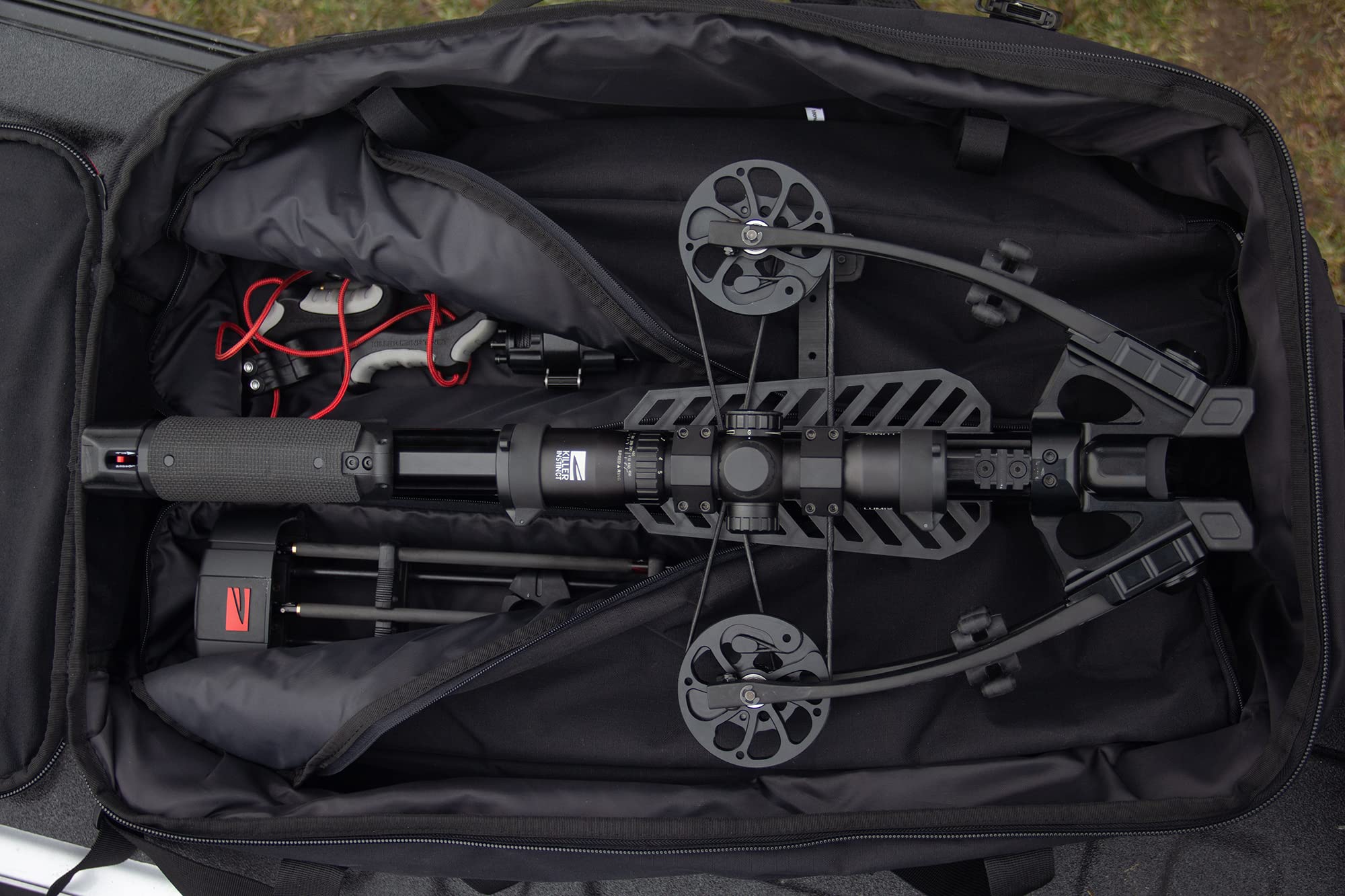 Killer Instinct Slayer Coffin Crossbow Case 25 Inch Specifically Designed for the Swat X1 and Swat XP.