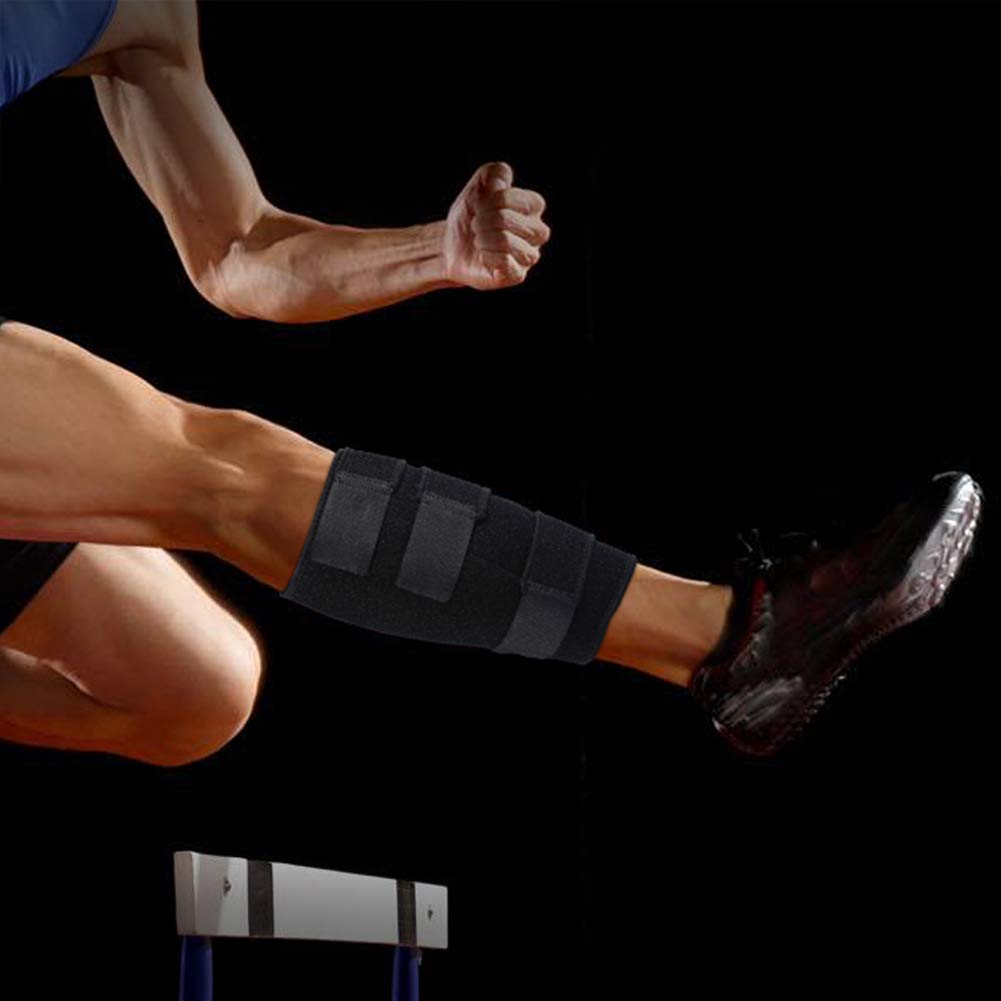 Leg Support, Easy to Wear Moisture Wicking Heal The Injury Increase Calf Support Shin Splints for Help Heal and Prevent Injury