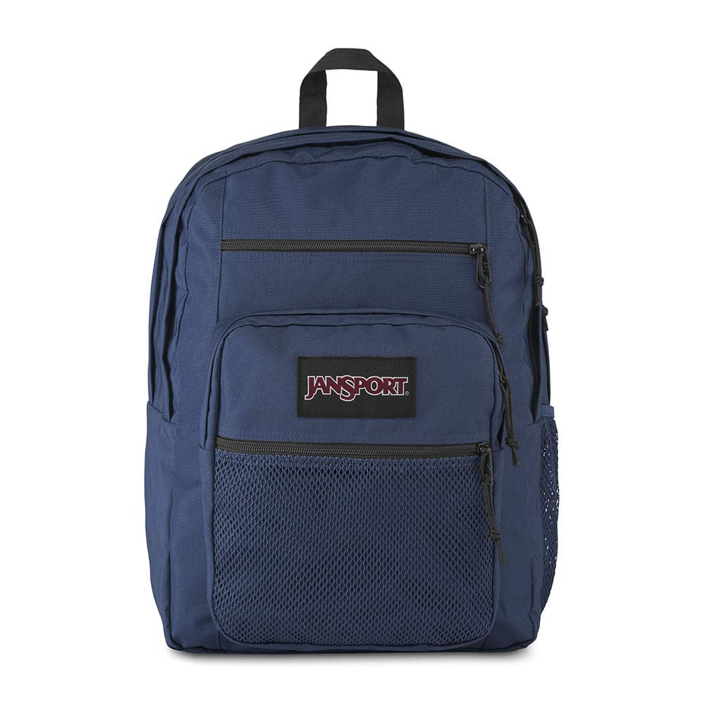 JanSport Big Campus Backpack - Lightweight 15-inch Laptop Bag, Navy
