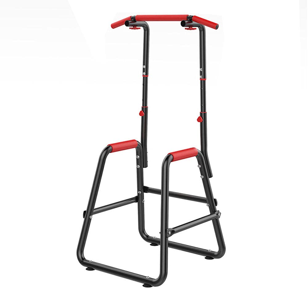 KDFJ Multifunction Indoor Pull Up Bar Horizontal Bars,Muscle Trainer Workout,Pull Up Station Power Tower Home Gym Fitness Equipment-Black
