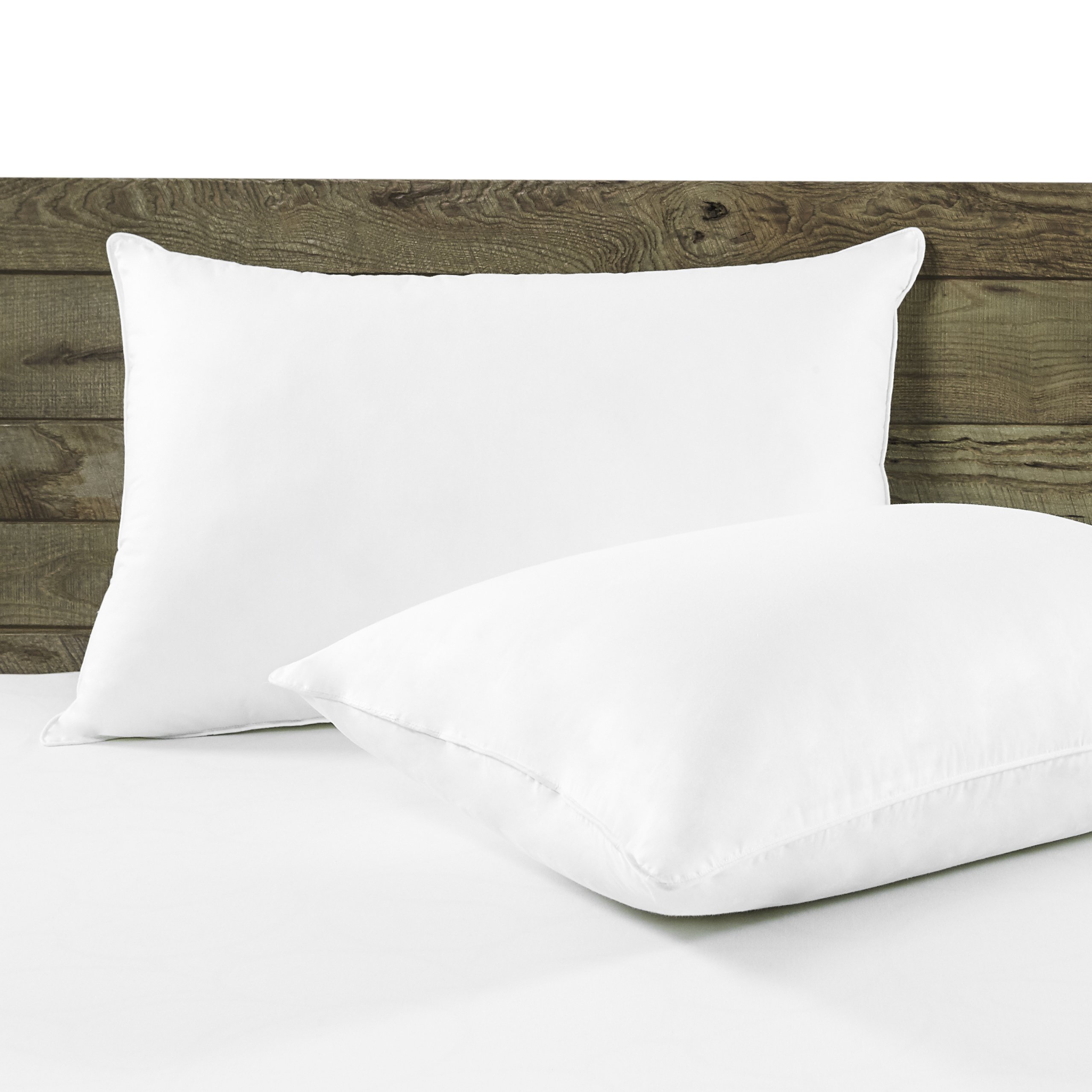 I AM A Stomach Sleeper, Set of 2 Pillow, Jumbo, White 2 Piece