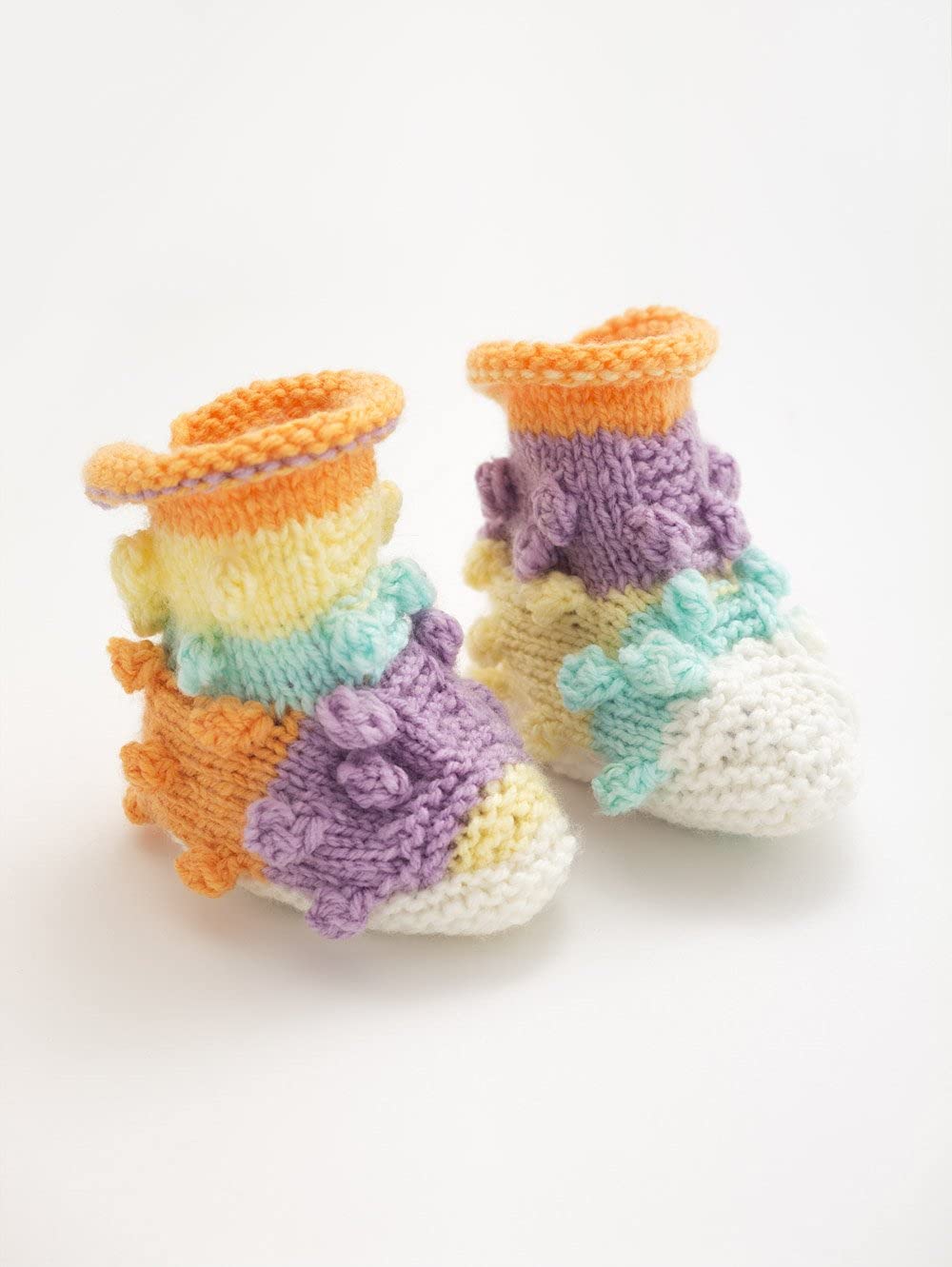 Lion Brand Ice Cream Yarn - 6 Pack with Pattern Cards in Color (Ube)