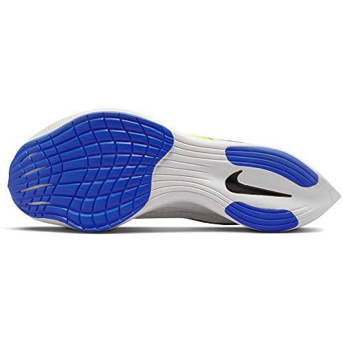 Women's ZoomX Vaporfly Next% 2 - Size 8 US - White/Black Volt Racer-Blue