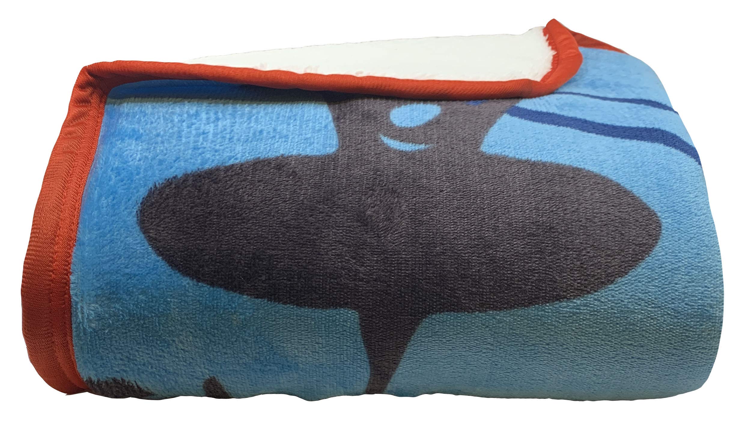 Jay Franco Disney Pixar Cars Lightning McQueen Sherpa Throw Blanket - Measures 50 x 60 inches, Kids Bedding - Fade Resistant Super Soft