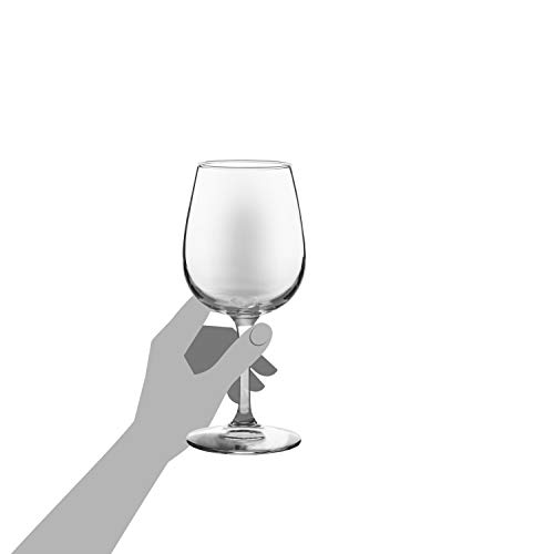 Libbey 8552 Vina Wine Taster Glasses, 12.75-ounce, Set of 12