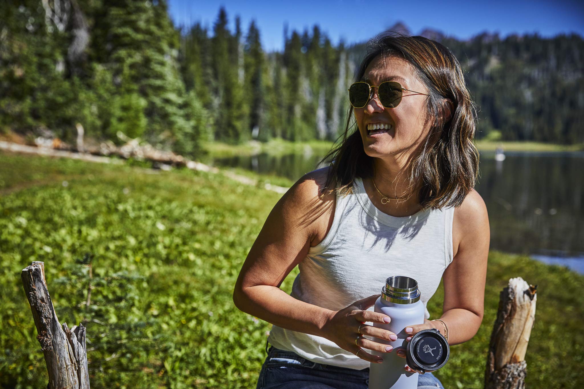 Hydro Flask Wide Mouth Flex Cap - Sunflower