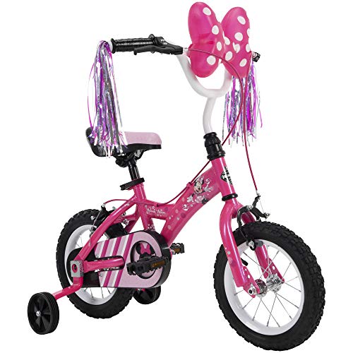 Huffy Disney Minnie 12" Girl's Bike with Training Wheels - Pink