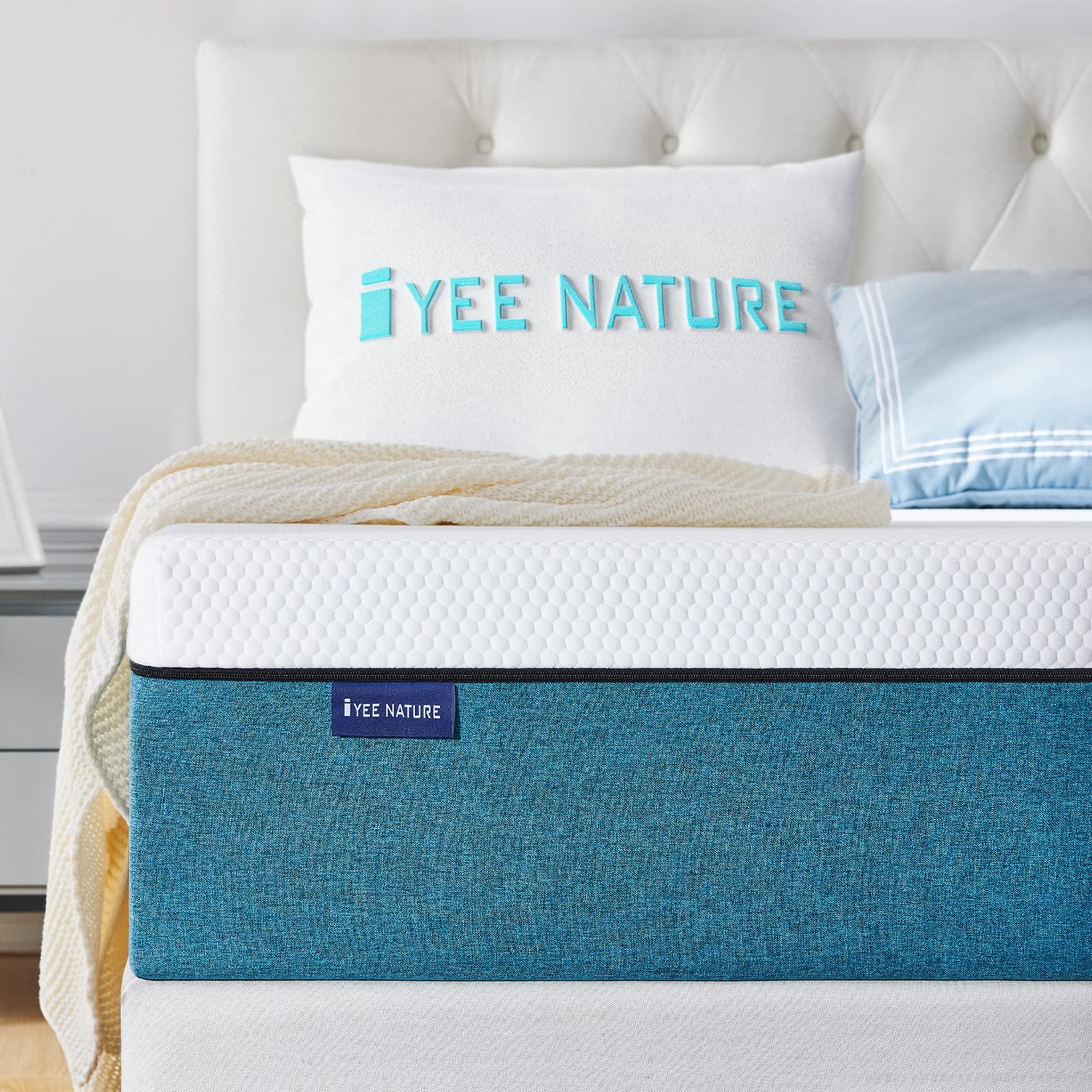 IYEE NATURE Full Mattress 8 inch Memory Foam Mattresses Bed mattress-in-a-Box/Full Size Mattress