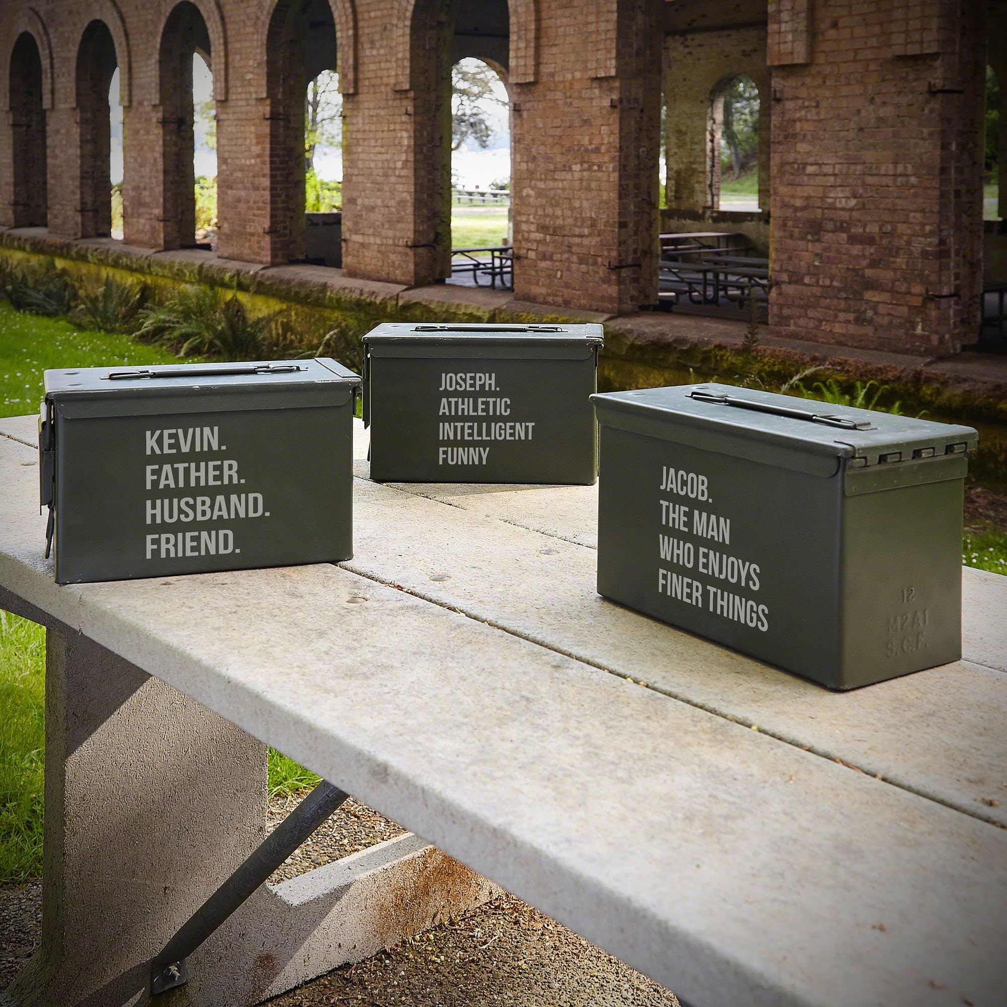 Man Myth Legend Personalized Ammo Can Gift Set (Custom Product)