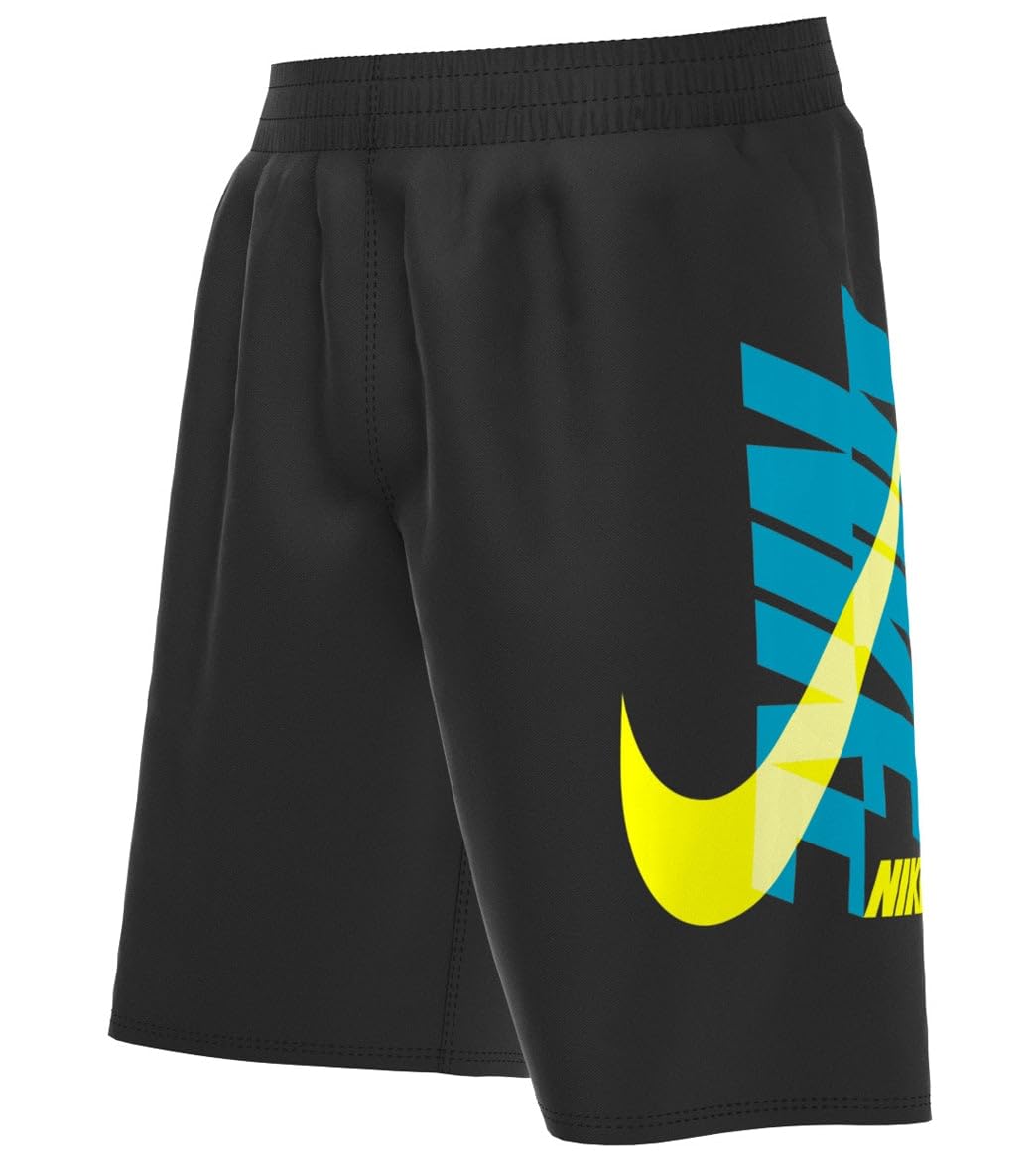 Nike Boys Shift Break 7" Volley Short Swim Trunks (as1, Alpha, x_l, Regular, Black)