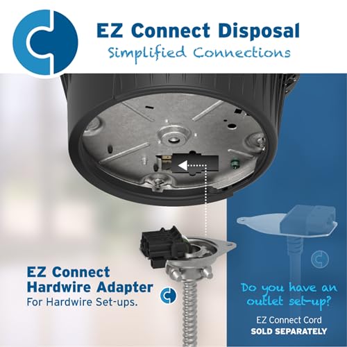 InSinkErator EVOLUTION 1HP 1 HP, Advanced Series Continuous Feed Food Waste Garbage Disposal, Gray