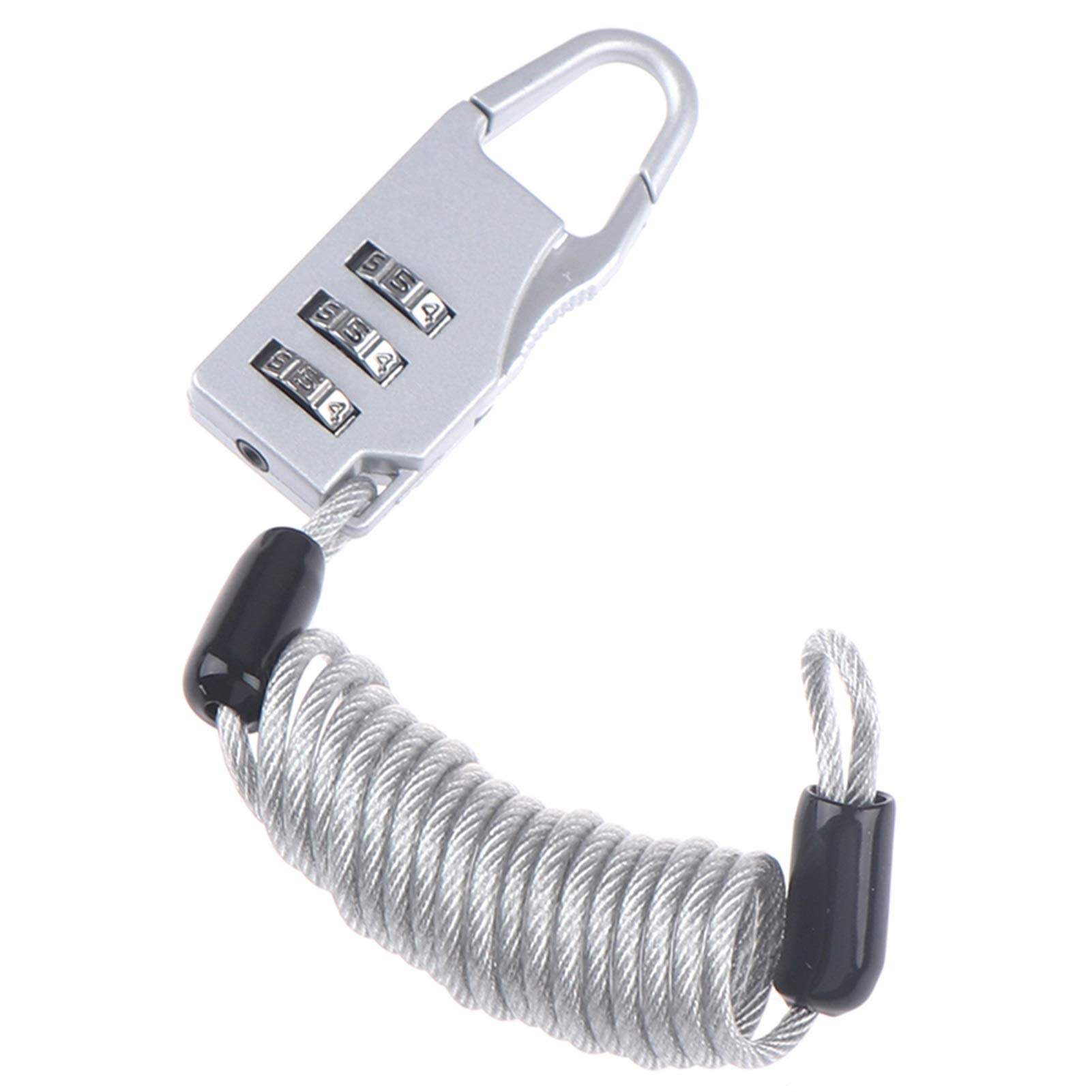 LJLCD Bicycle Lock Digit Bicycle Chain Lock Anti-Theft Anti-Cutting Alloy Steel Motorcycle Cycle Bike Cable Code Password Lock Anti-Theft, Anti-Loss, Easy to Carry