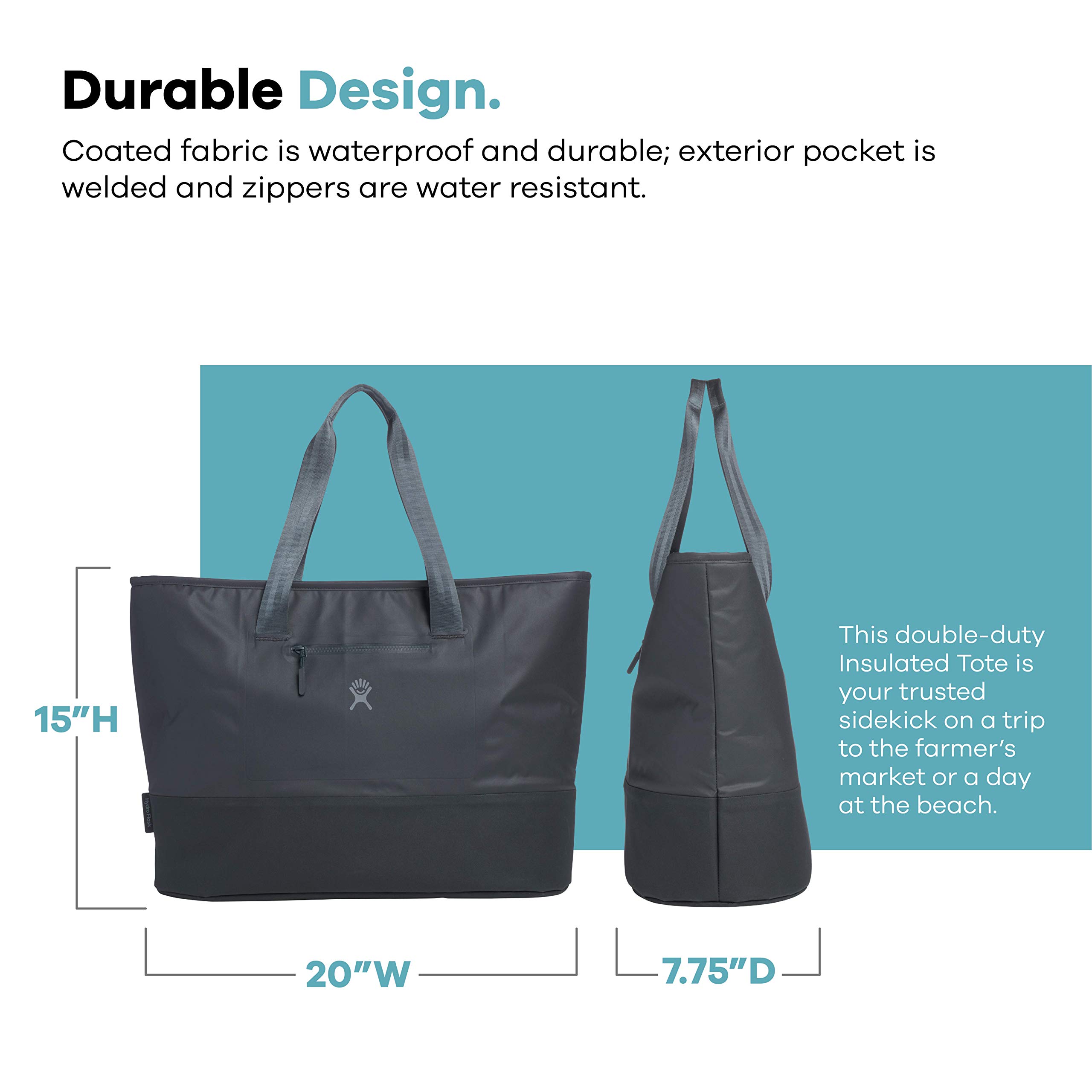Hydro Flask Lightweight Collapsible Insulated Tote - 35 L, Grapefruit