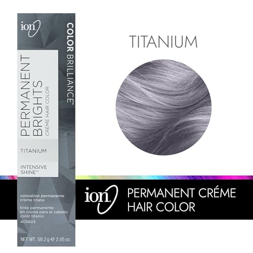 Ion Permanent Brights Creme Hair Color Titanium Titanium
