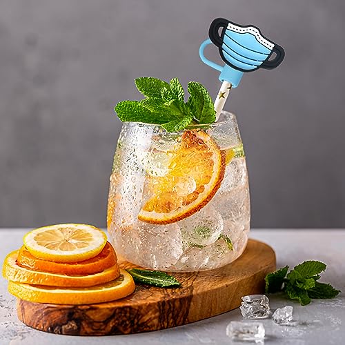 Straw Cover Cap for Stanley Cup, Reusable 8mm Straw Topper for Stanley 30&40 Oz Tumbler, Cute Straw Tip Covers for Stanley Cups Accessories (Medical)