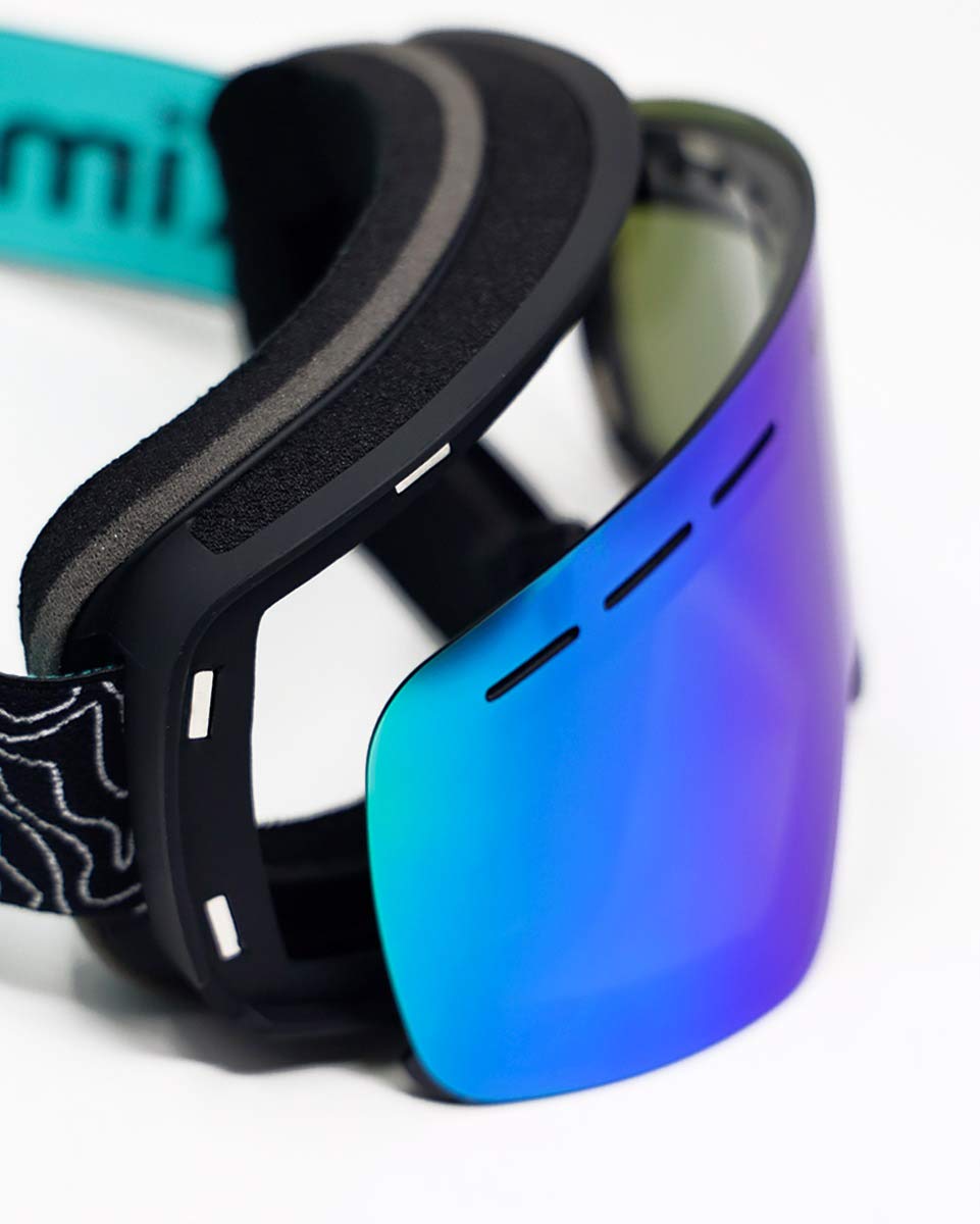 Kimoa - Ski Goggles Lab Gris, Adultos Unisex, Estandár