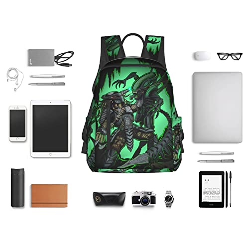 JCAKES Travel Camping Work Backpack for Womens/Mens Gifts Classic Daypack Funny Anime Computer Bag