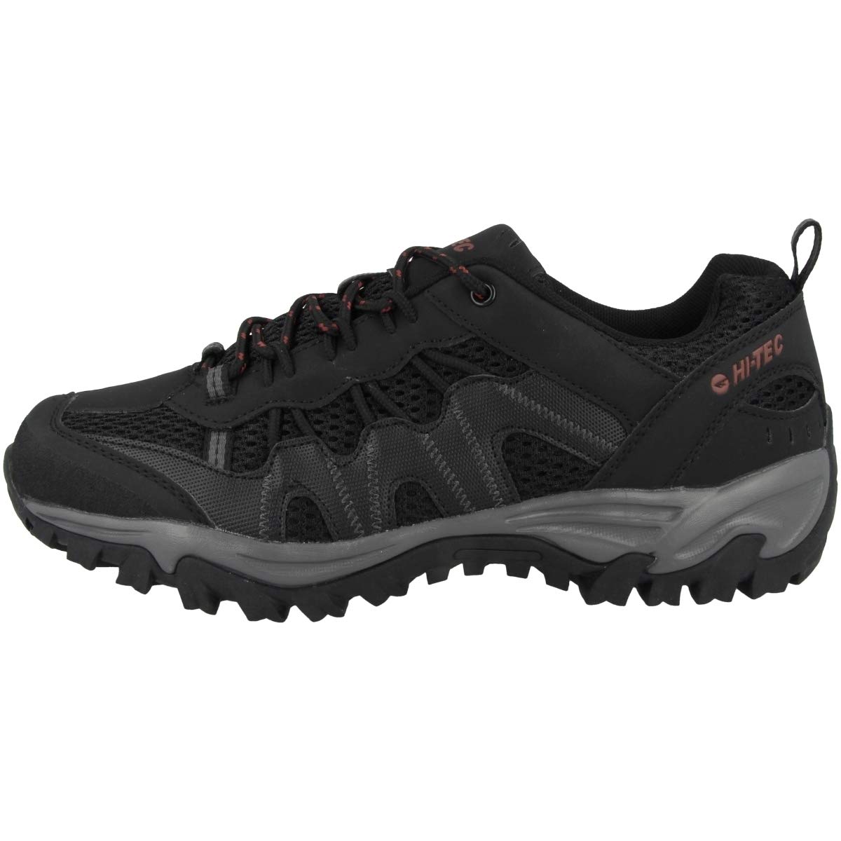 Hi-Tec Men's Low Rise Hiking Boots, Black Black Picante 21, 13