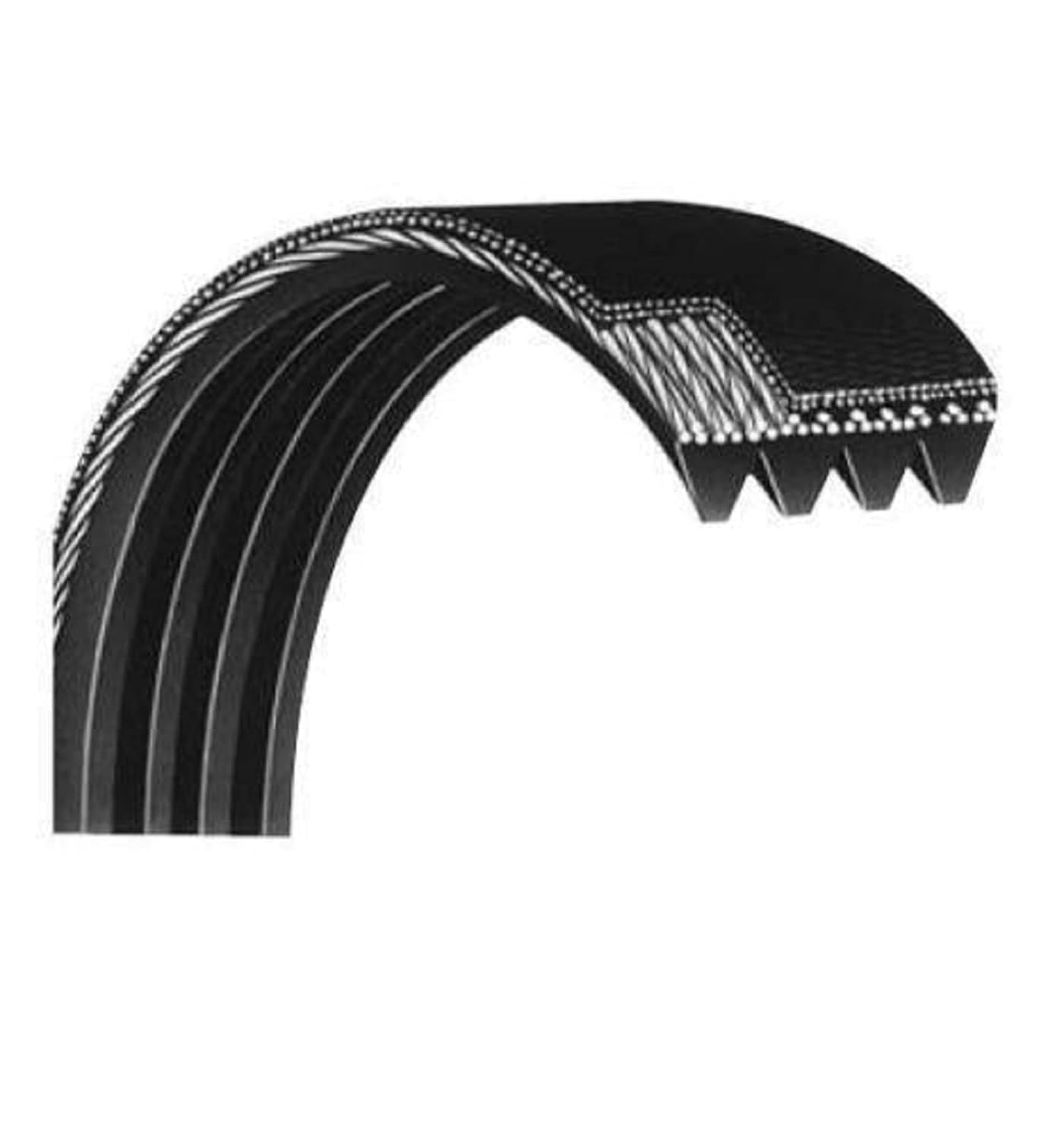 H.F Exchange Motor Drive Belt 32” L, 8 Ribs Micro v Belt Poly V Transmission Belt - High Strength Rubber Good Tension Replacement P/N BD-18917 for Treadmill Work with Cybex CX 445T LCX 425T
