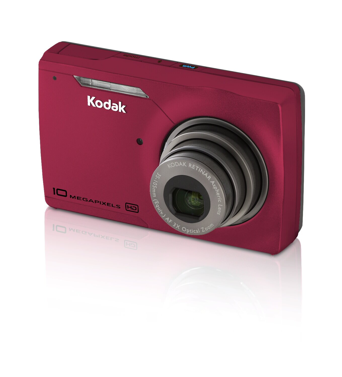 Kodak Easyshare M1093IS 10 MP Digital Camera with 3xOptical Image Stabilized Zoom (Red)