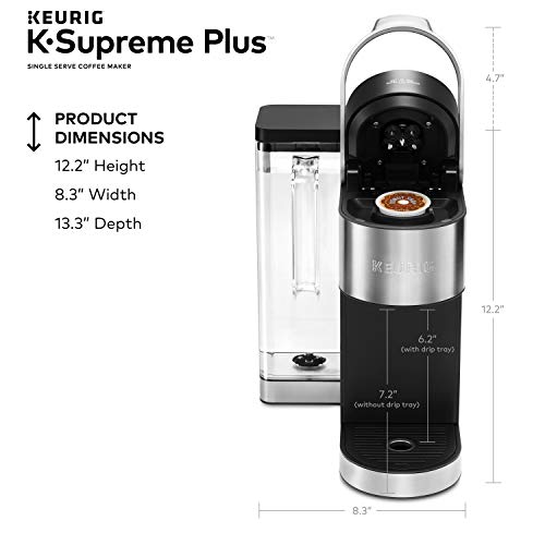 Keurig K-Supreme Plus Coffee Maker with Green Mountain Coffee Roasters Single Origin Collection Variety Pack, 40 Count