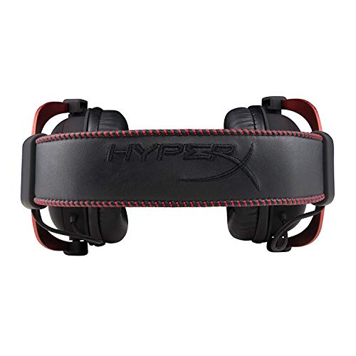 HyperX Cloud II Gaming Headset - Red (KHX-HSCP-RD) with HyperX Pulsefire Surge - RGB Wired Optical Gaming Mouse, Pixart 3389 Sensor up to 16000 DP - Black - Bundle