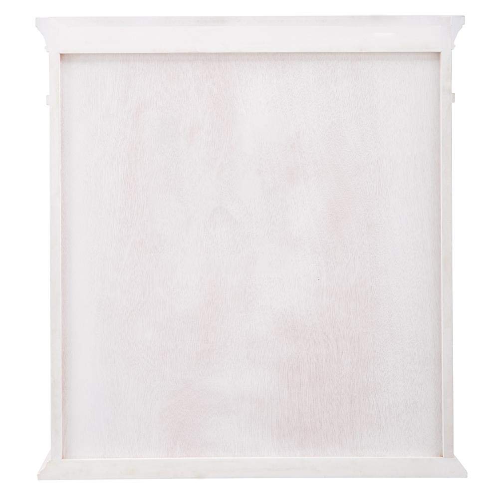 Home Decorators Collection Cailla 26 in. W x 28 in. H Wall Cabinet in White Wash