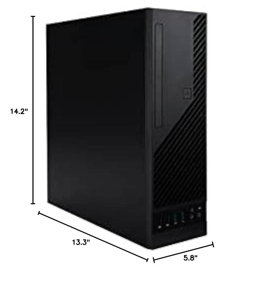 IN WIN Win CJ712.AU265TB3 Black Micro ATX Mini Tower Computer Case 8L Small Form Factor with 265W Power Supply