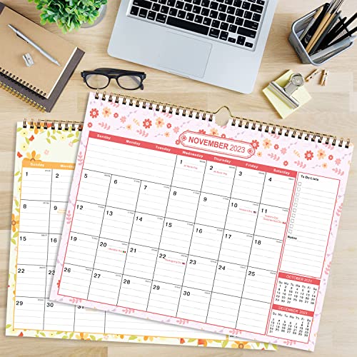 Kyweel Wall Calendar 2024-2025, January 2024-December 2024, 15" x 12", Highlight Holidays, Planning Calendar, Thick Paper