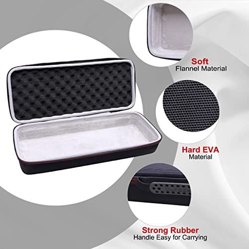 LTGEM DJ Controller Case for Hercules DJControl Mix - Hard Storage Travel Protective Carrying Bag