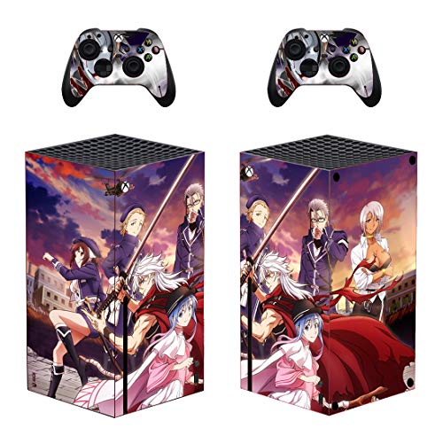 KAJAL MANI Vinyl Skin Sticker Decal Wrap for X-box-One-Series X Console Skin Set Plunderer Anime