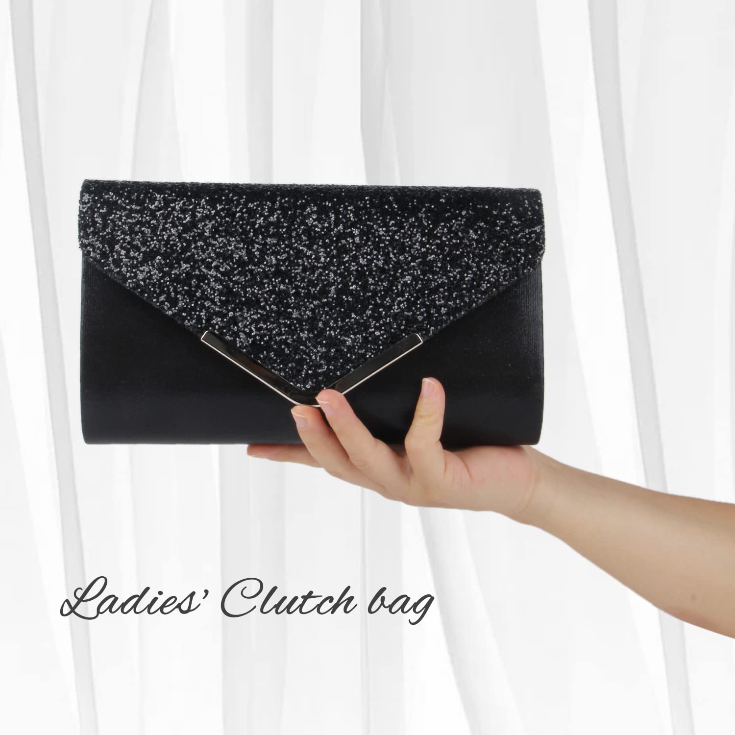 LUI SUI Women Evening Clutch Formal Wedding Party Clutches Purse Elegant Shoulder Bag Cocktail Prom Clutches
