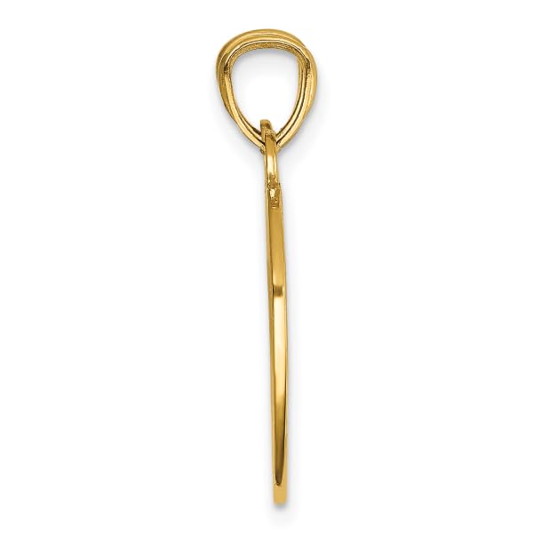 IceCarats 14K Yellow Gold Best Friends Heart Love Break Apart Pendants Necklace Charm Pendant