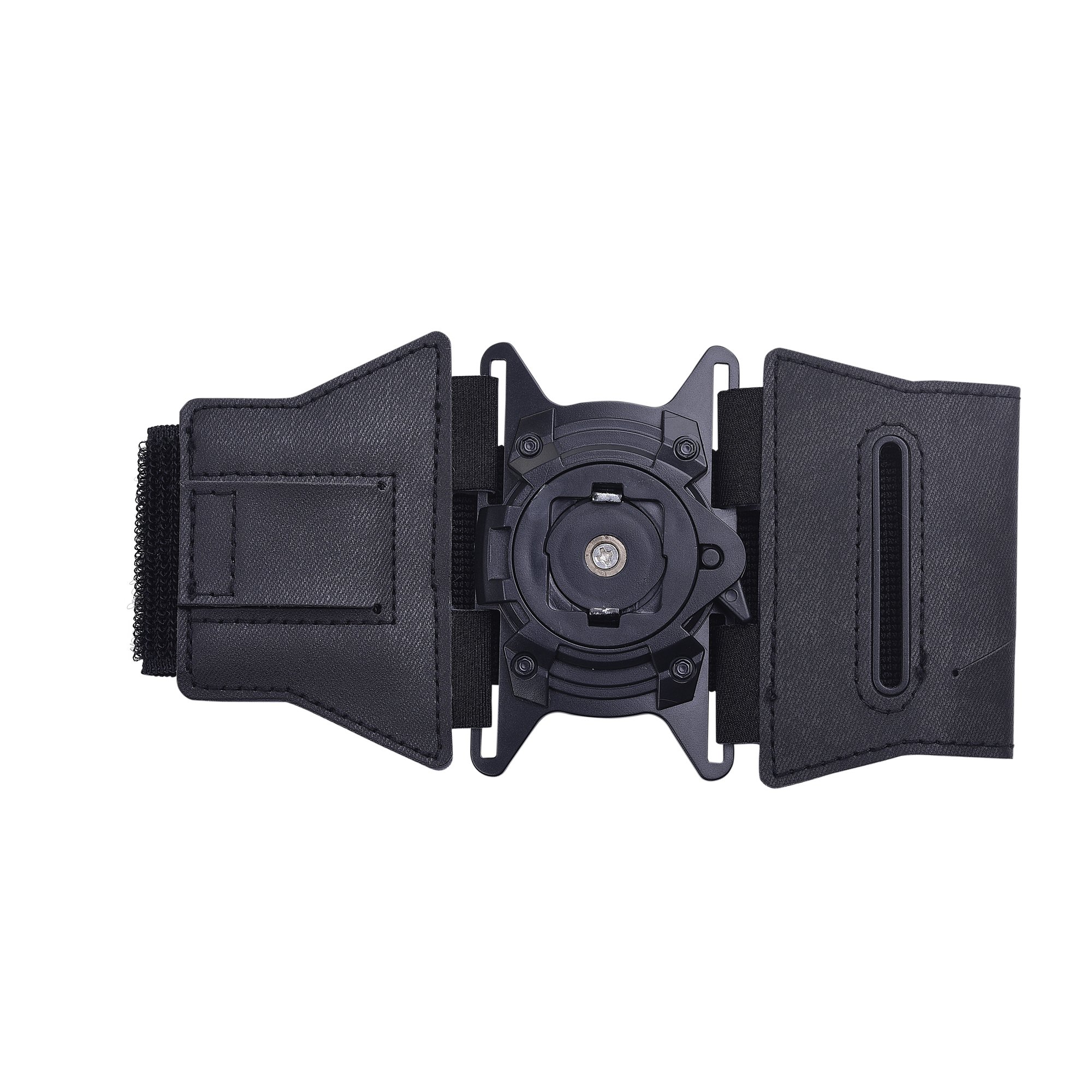 igooke Universal Phone Armband, Running Phone Holder with Quick Mount for iPhone 12 Pro Max Note 20 Ultra S20 Ultra Note 10 Plus etc for Sports Workout Exercise Jogging (Black)