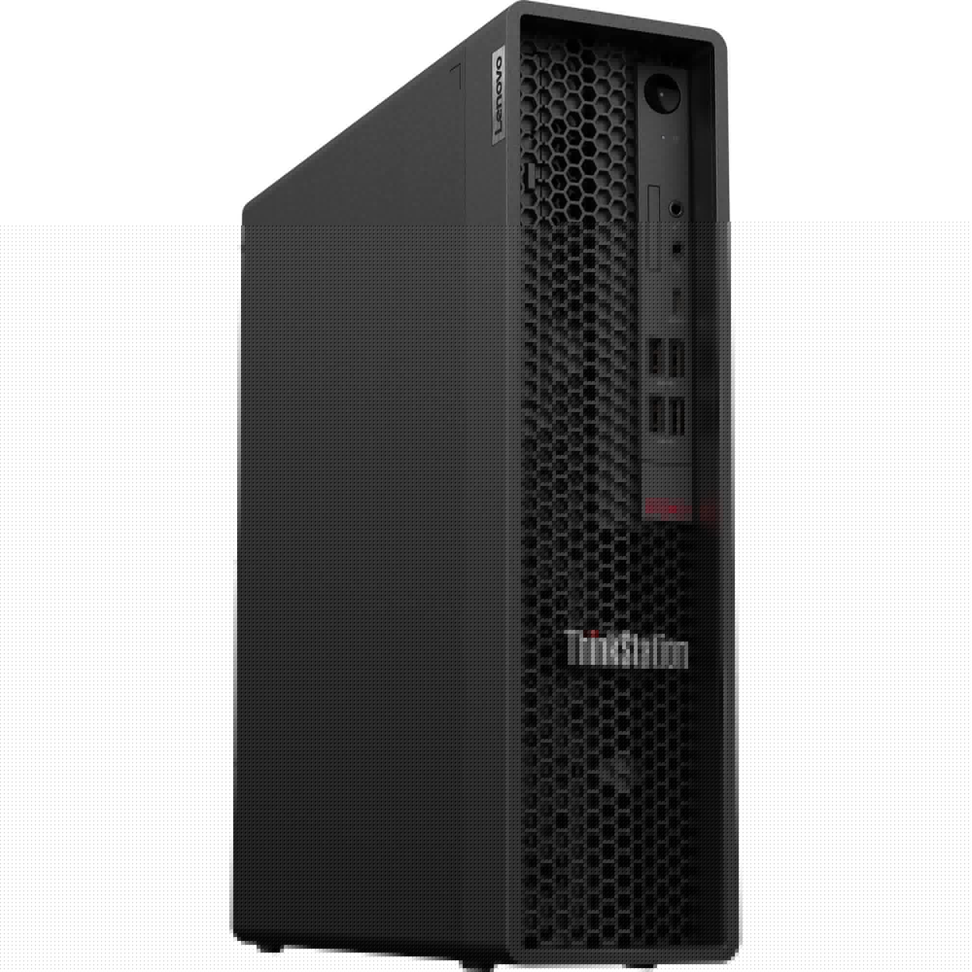 Lenovo ThinkStation P340 SFF Mini Desktop (Intel i5-10500 6-Core, 16GB RAM, 1TB PCIe SSD, Intel UHD 630, USB 3.2, Display Port, SD Card, Optical Drive, USB WiFi Adapter, Win 10 Pro)