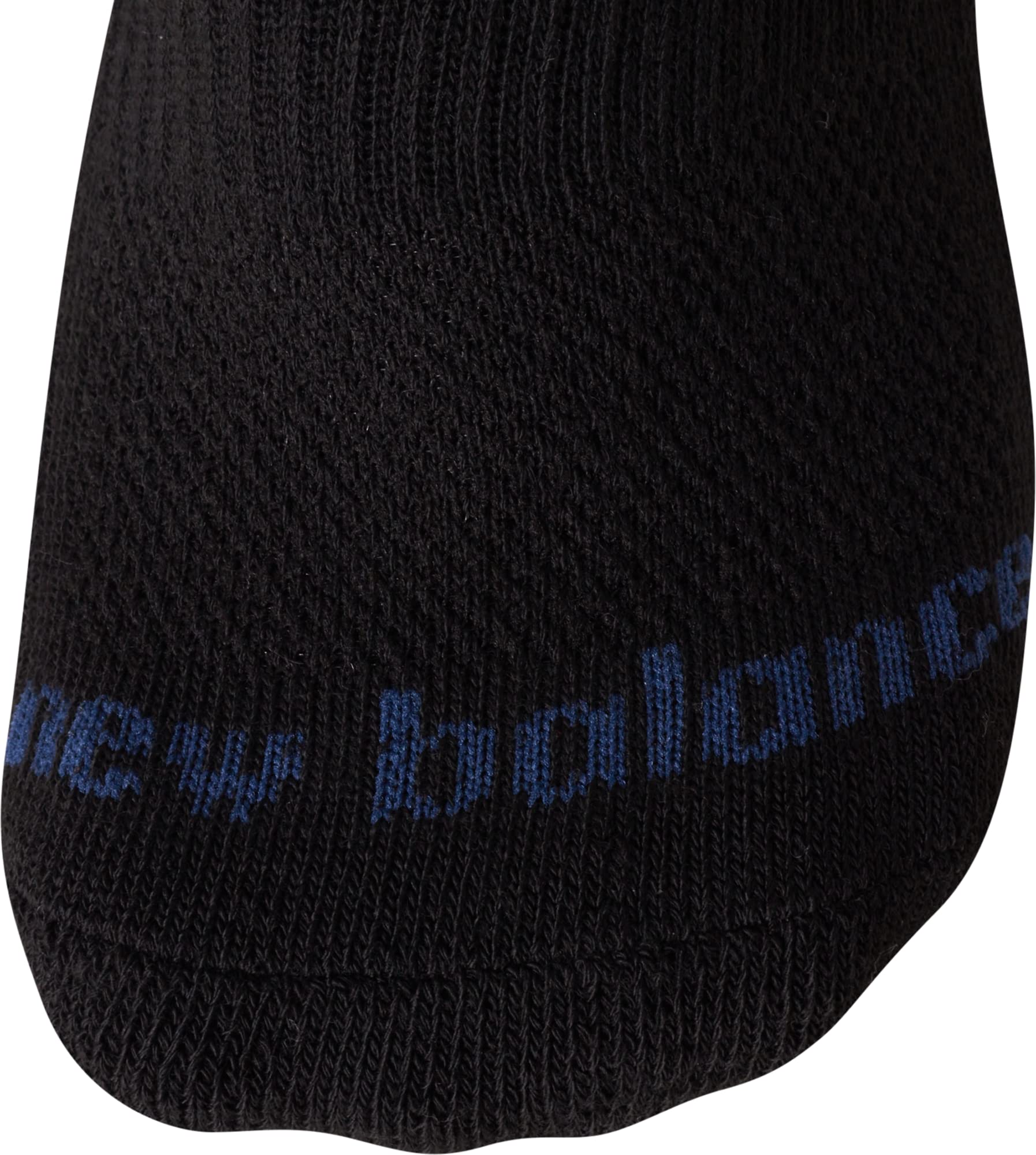 New Balance Boys' Low Cut Socks - 16 Pack Cushioned Athletic Low Cut Ankle Socks for Boys - Breathable Boy's Sports Socks, Size Large, Black