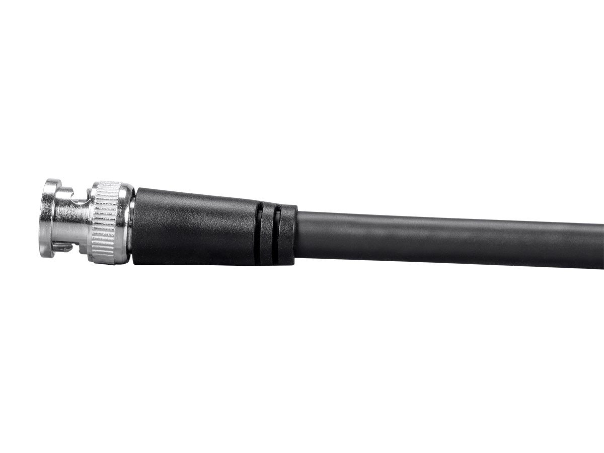 Monoprice 3G SDI 2x1 Switch - (110319) & HD-SDI RG6 BNC Cable - 3 Feet - Black | for Use in HD-Serial Digital Video Transfer, Mobile Apps, HDTV Upgrades, Broadband Facilities - Viper Series