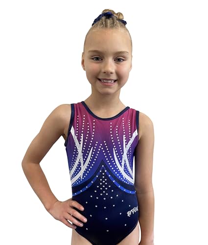 LIL'FOX Gymnastics Leotards for Girls - DESTINY - Kids Dance, Tumbling, Acrobatics, Gymnastics Equipment