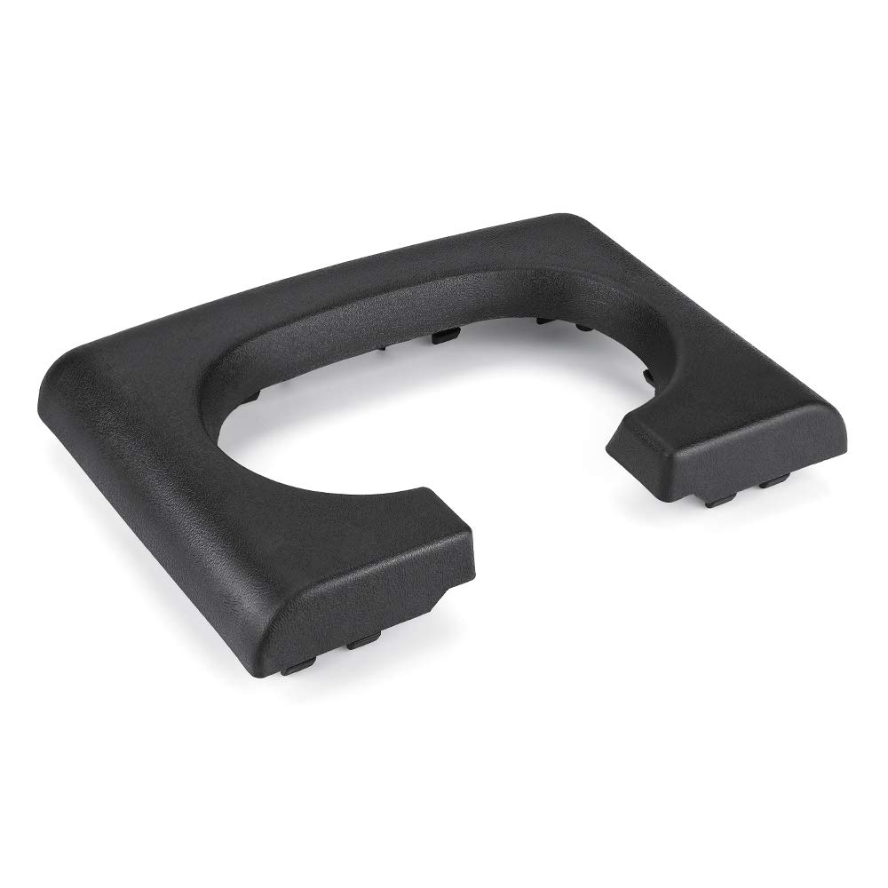 JoyTutus Center Console Cup Holder Replacement Pad Fits F150, Bench Seat Center Console Parts Replacement (Black)