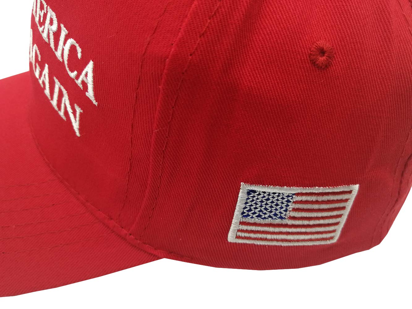 JosephineB 2024 Keep America MAGA Great Hat, Make America MAGA Great Again Embroidery USA Cotton Baseball Cap (MAGA Red, One Size)
