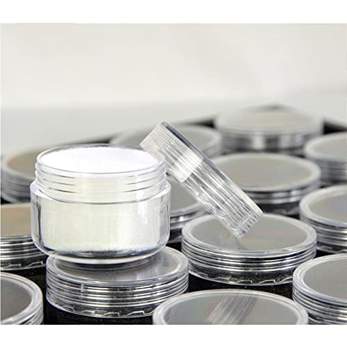 KIFRAL Cardboard Boxes Novel Gem Jar Display Gemstone Insert Tray Jewelry Charms Beads Organizer White Foam Round Box Lining Show Case Holder