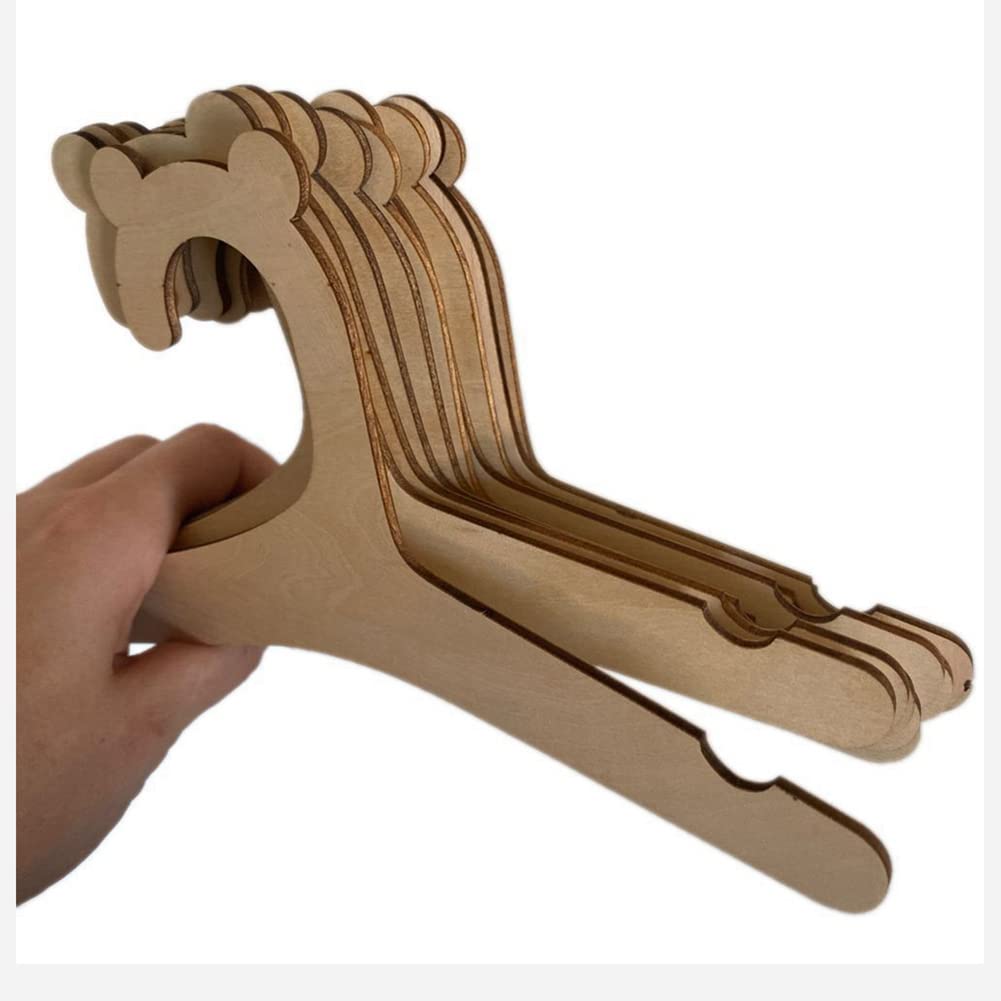 Pockety 30 Pcs Wooden for Baby Natural Wood for Baby Room Nursery Decor