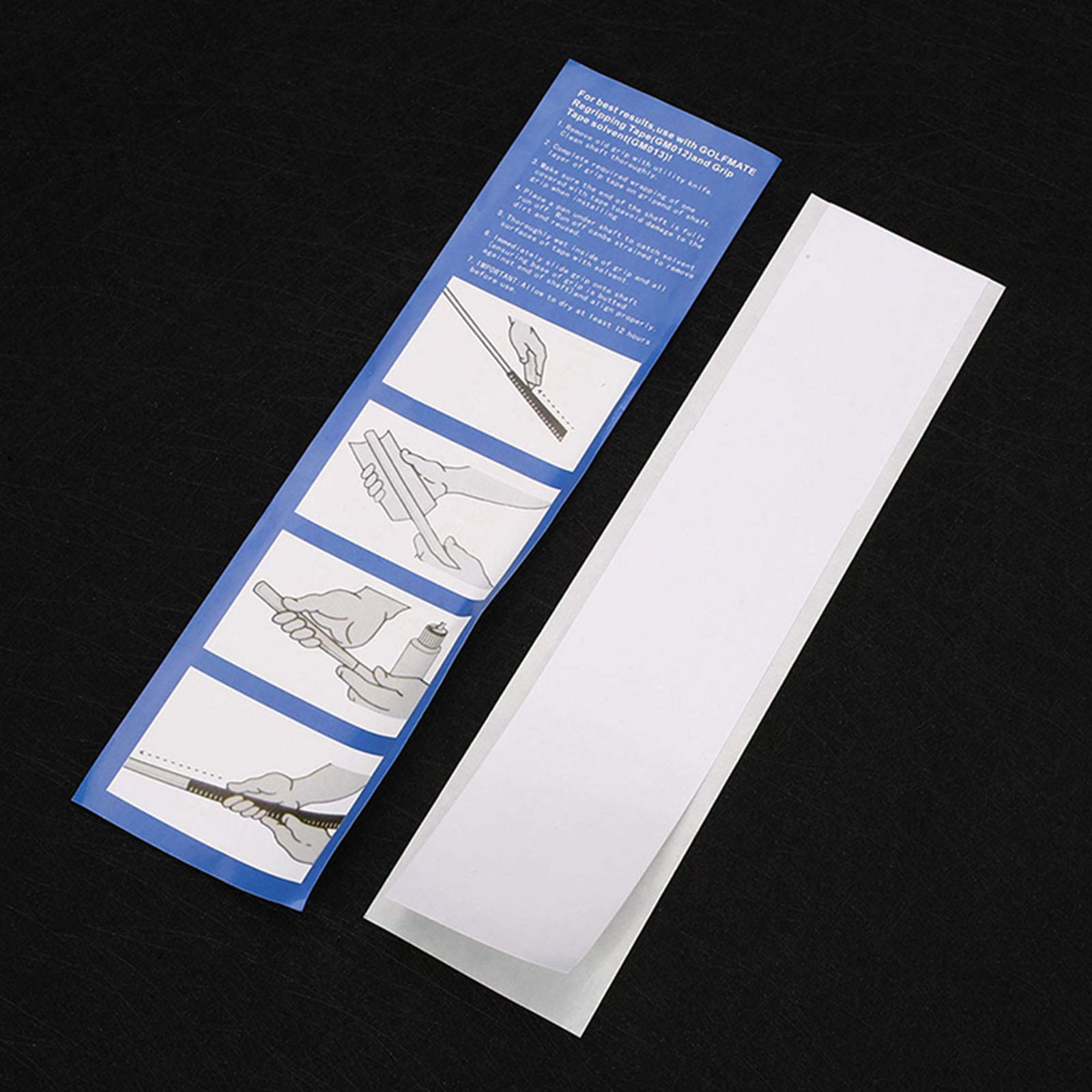 ITROLLE Golf Grip Tape 13PCS 5 x22cm/2x9inch Strong Adhesiveness Double Sided Club Tape Strips For Golf Grip Set Golf Rubber Strips