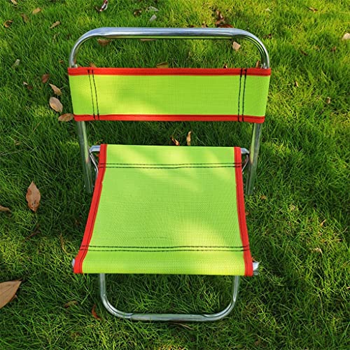 LMMDDP -Light Aluminum Alloy Outdoor Portable Folding Stool Foldable Fishing Camping Chair Picnic BBQ Beach Seat Portable Stool