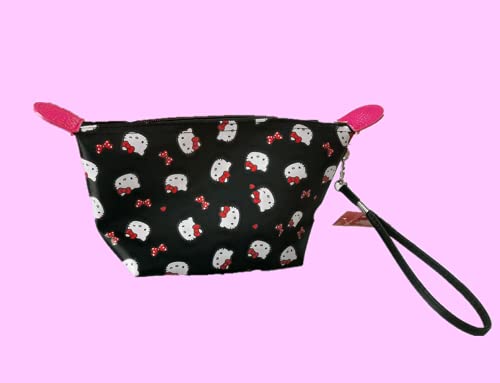 Kerr's Choice Cosmetic Bag Makeup Bag Kitty Cat Toiletry Bag Makeup Pouch Kitty Gift