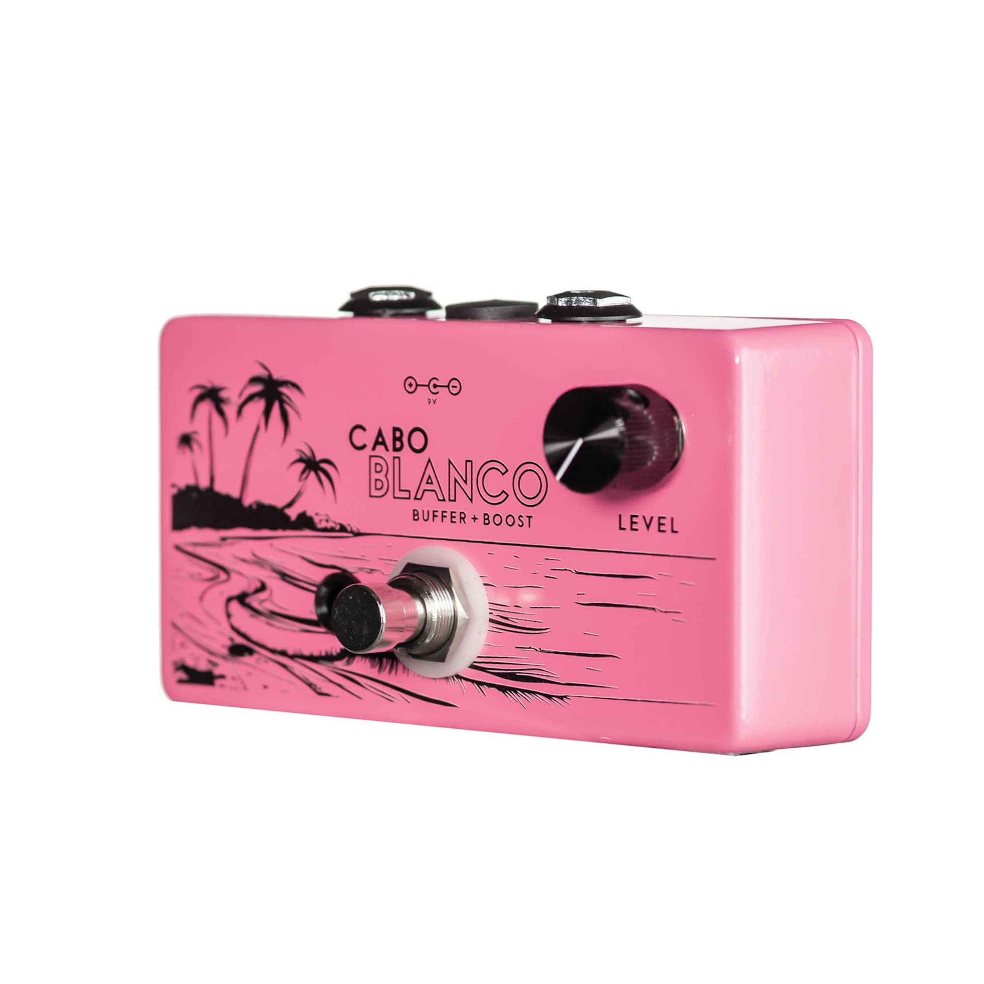 Little Endian Engineering - Cabo Blanco Buffer Boost Guitar Effects Pedal - Hot Pink