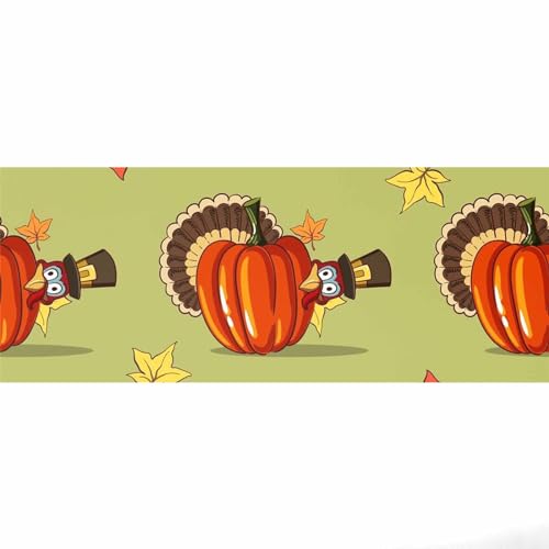 InterestPrint Thanksgiving Pattern Turkey Gift Wrapping Paper Gift Paper for Birthday, Holiday, Graduation 1 Piece