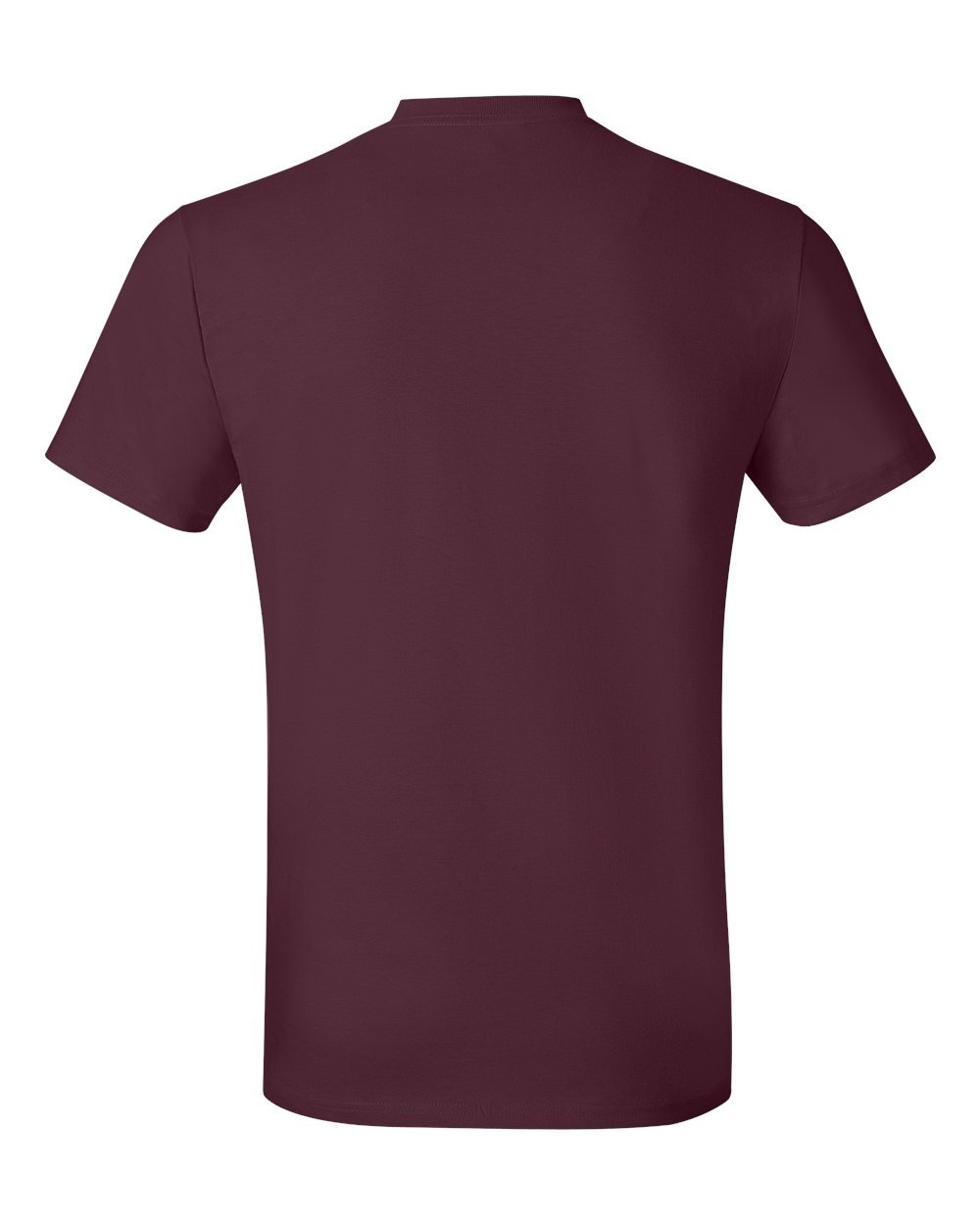 Hanes mens Nano Premium Cotton T-shirt (Pack of 2) T Shirt, Maroon, XX-Large US