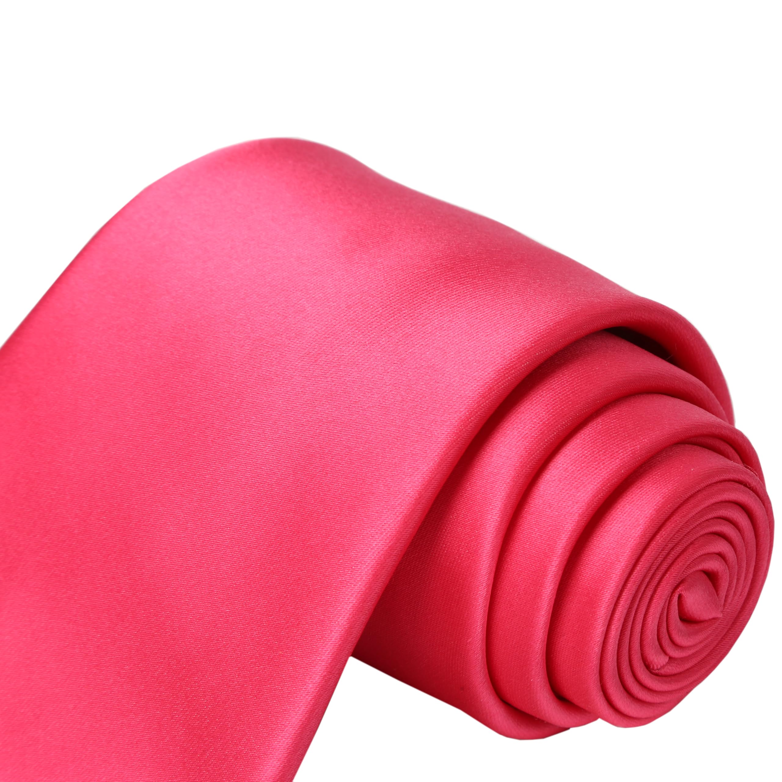 KissTies Pre-Tied Bow Tie Summer Watermelon Red Satin Razzmatazz Bowties