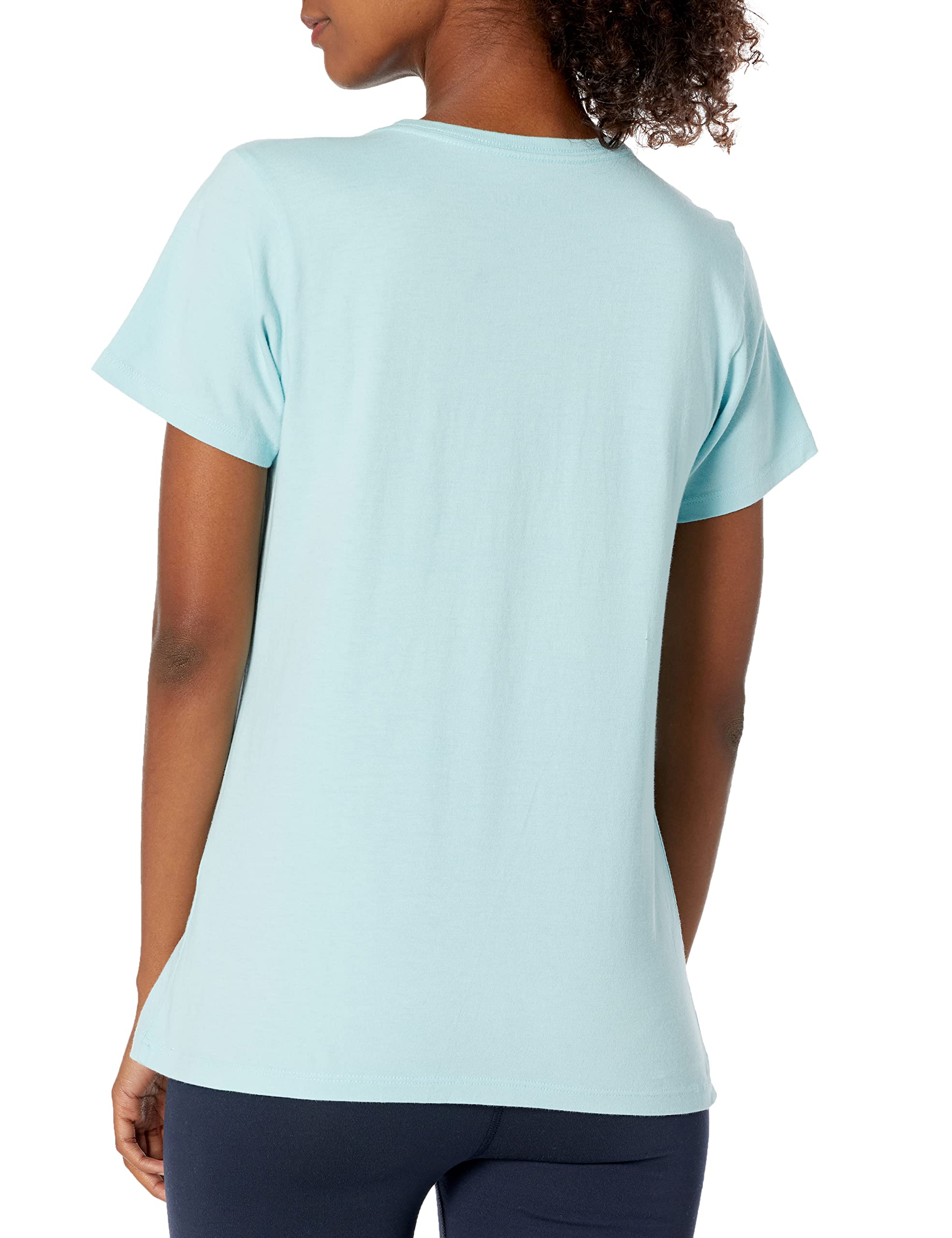 Life is Good Women's Vintage Crusher Graphic T-Shirt Three Daisies, Beach Blue, Large